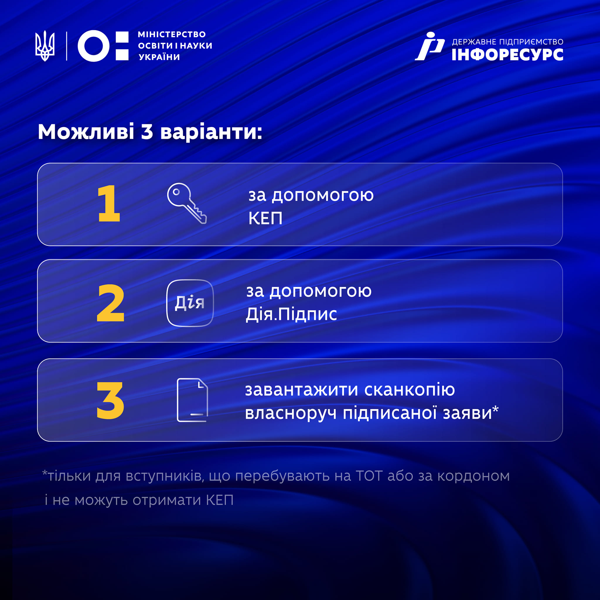 Як підтвердити вибір місця навчання в електронному кабінеті Новини